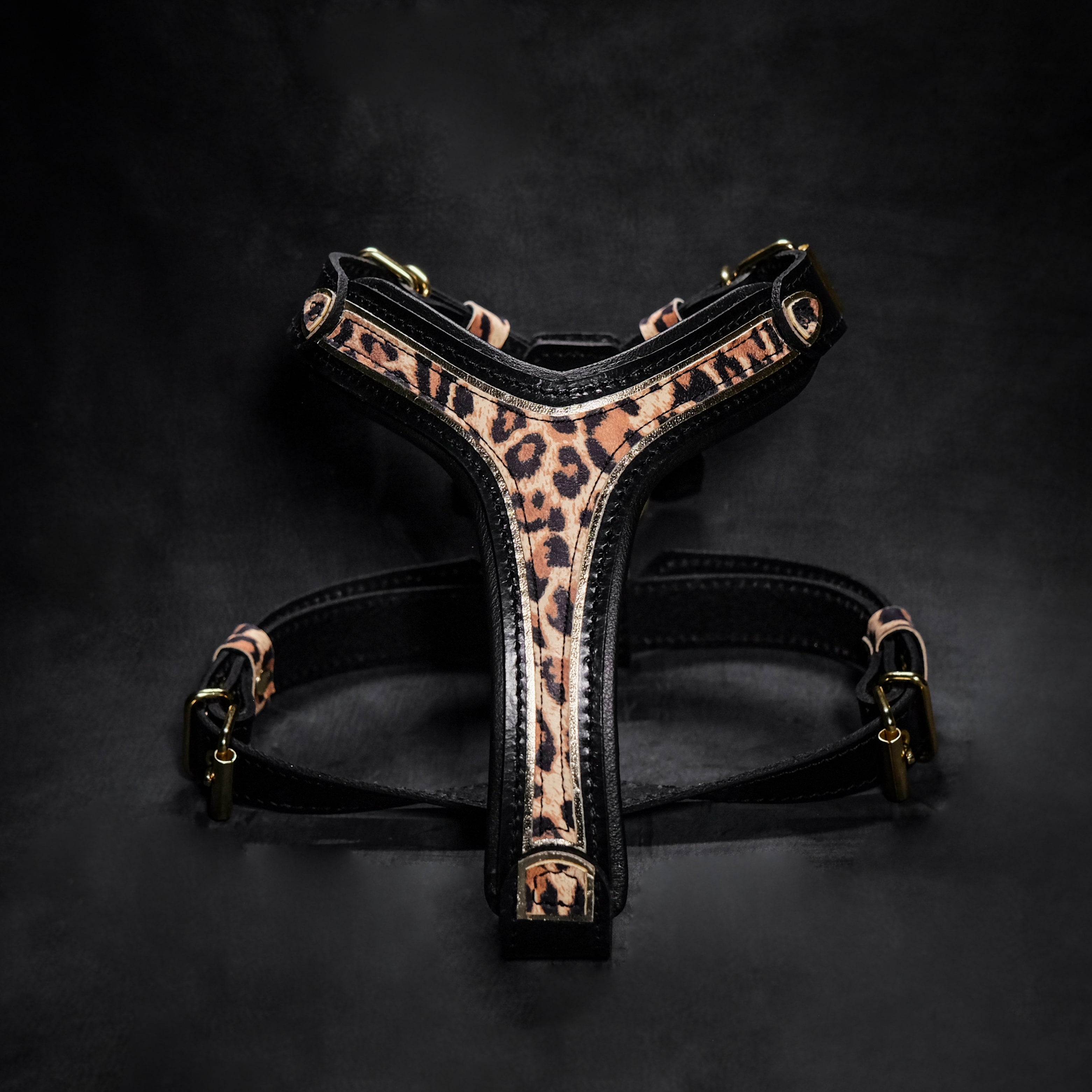 The Leopard Harness Small to Medium Size – Bestia Collars