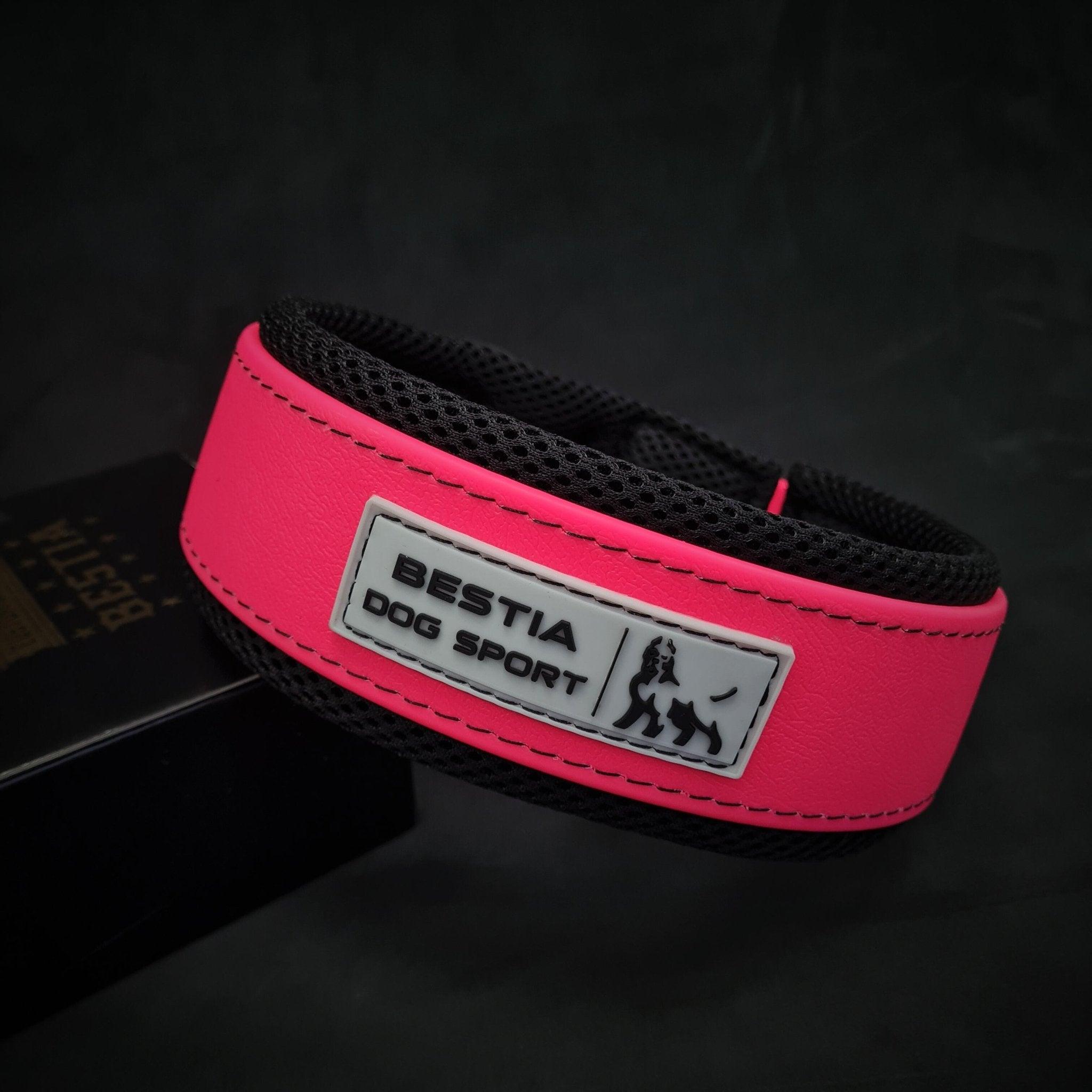 BESTIA DOG SPORT COLLAR NEON PINK – Bestia Collars