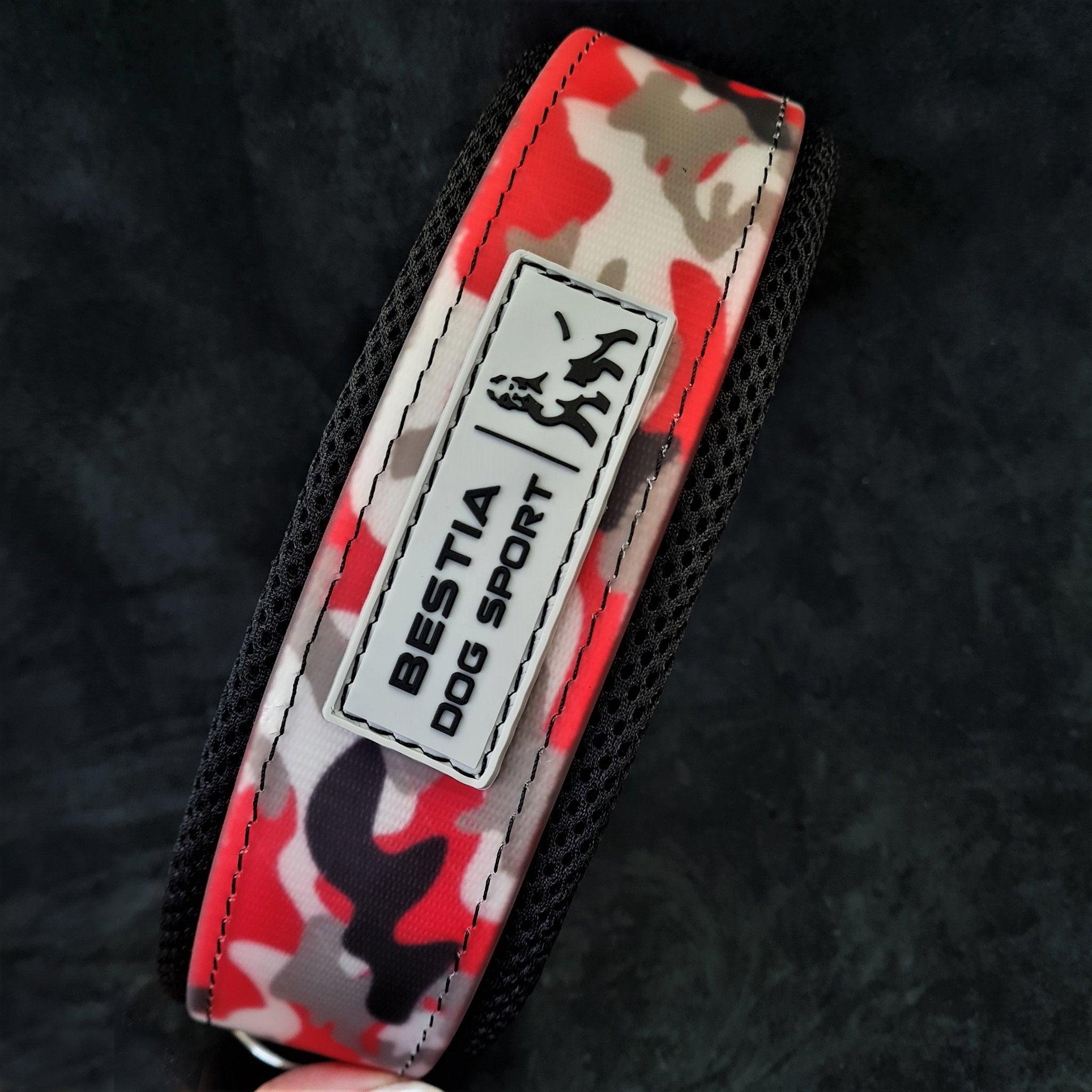 BESTIA DOG SPORT COLLAR RED CAMO – Bestia Collars