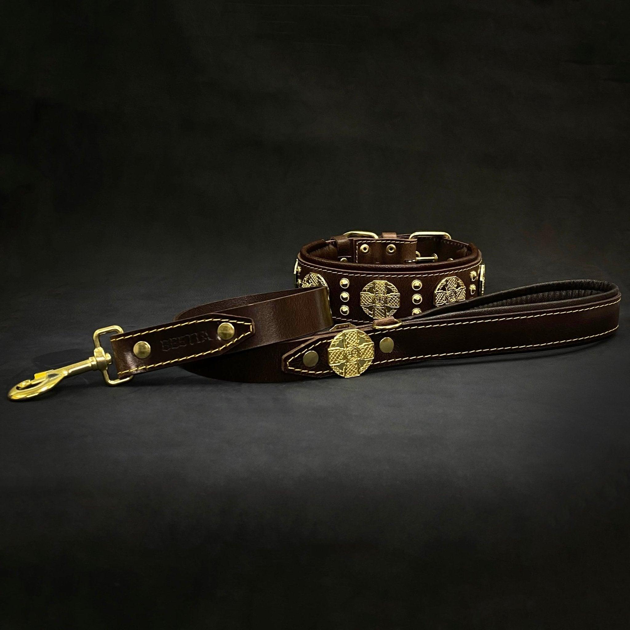 The one and only Maximus leather dog collar by Bestia – Bestia Collars
