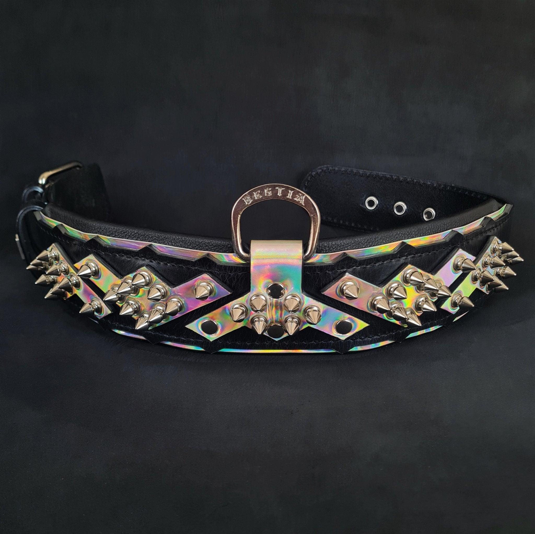 The ''Midas'' Collar Silver – Bestia Collars
