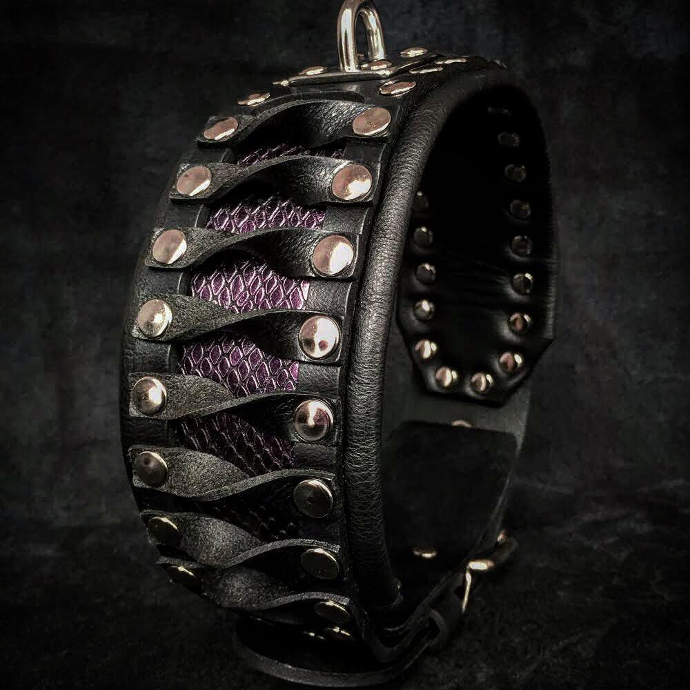 The ''Steampunk'' collar exclusive design – Bestia Collars